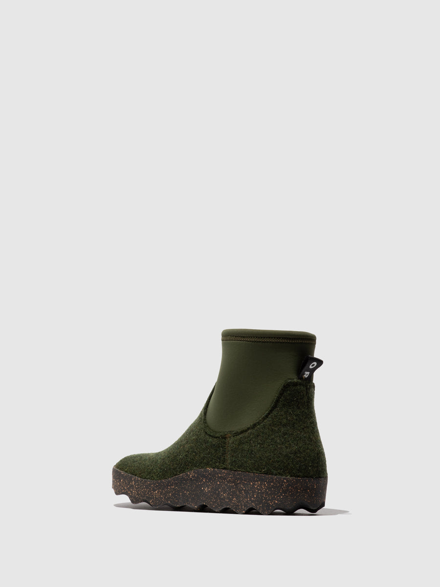 Botins Chelsea COBBY MILITARY GREEN – ASPORTUGUESAS