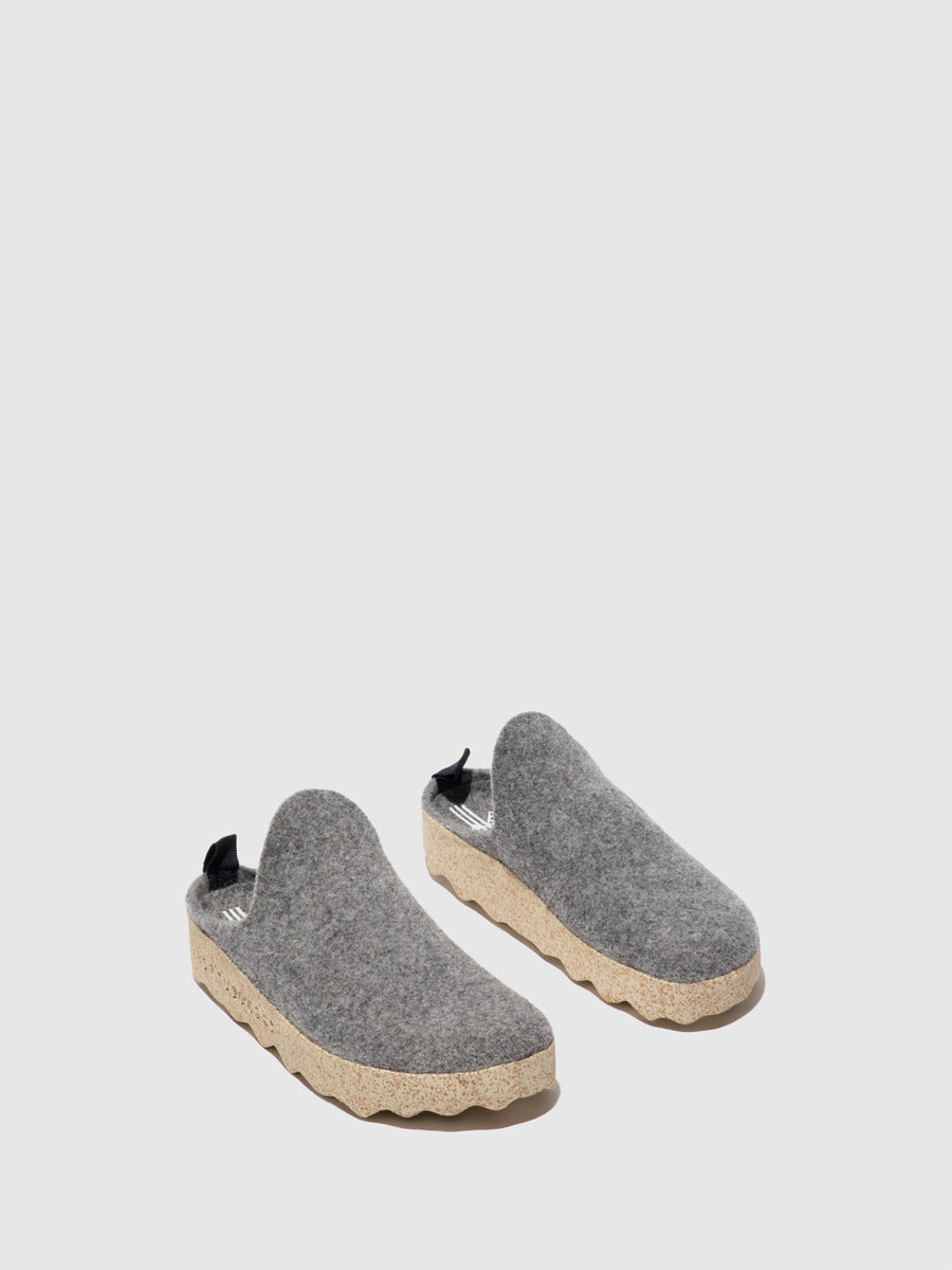 Round Toe Mules COME Concrete – ASPORTUGUESAS