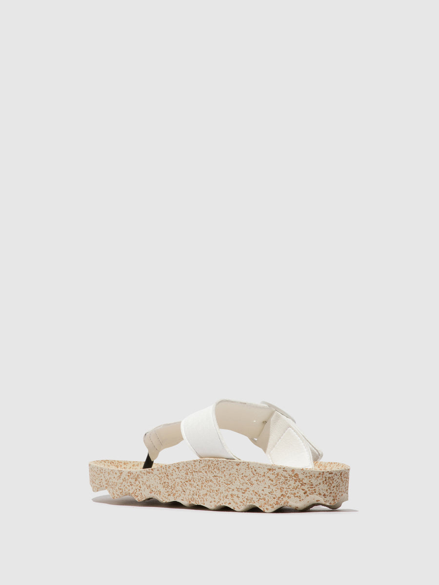 Slip-on Sandals FUSE White – ASPORTUGUESAS